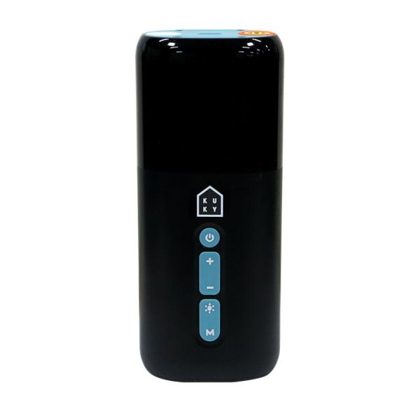 在庫状況：お取り寄せ/※ビニール製品は空気圧設定が出来ません。◆自転車メーカーが作った使い易い、手のひらサイズの電動空気入れ◆厚みは約3.8cm。持ちやすいラウンドフォルム。◆高圧なロードバイクにも対応。/[20167アサヒサイクル]