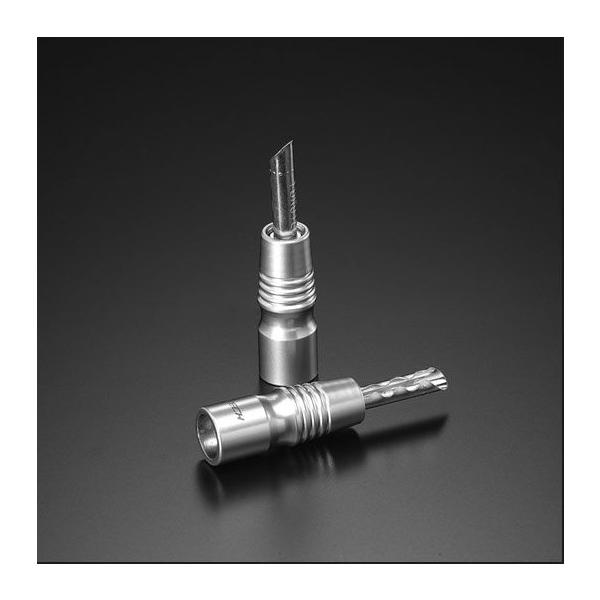 在庫状況：お取り寄せ/◆ネジ式による確実なケーブル・ホールド構造を採用・ロジウムメッキ処理/[FP200BR]