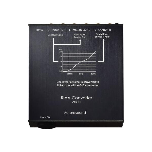 在庫状況：お取り寄せ/2021年04月 発売/◆ラインレベルの信号をフォノ入力用のRIAA特性に変換します◆出力がMMカートリッジと同じ信号になります◆こちらの商品はフォノイコライザーではありません/[AFE11]