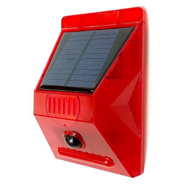 在庫状況：お取り寄せ/※USB充電器(アダプター)は付属しておりません。別途お買い求めください。◆センサーが動く物を探知して音と光で約45秒間警告。◆用途に合わせた4種類のモードに切り替え可能!◆天候不良による充電不足時は、USB充電にて充...