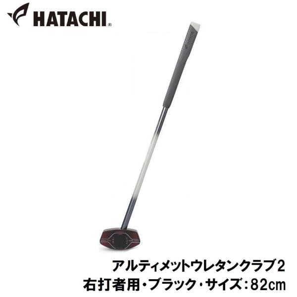 HATACHI（ハタチ） グラウンドゴルフクラブ(右打者用・ブラック