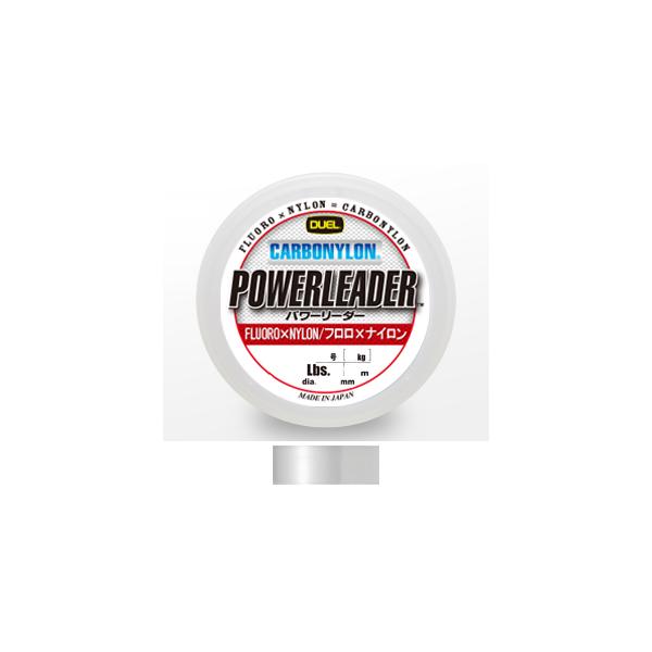 在庫状況：お取り寄せ/3日〜6日で出荷/◆超強力・高耐久 フロロカーボンとナイロンをブレンドした超強力複合素材 (カーボナイロン) を採用。◆ハイブリッドショックリーダー◆ナイロンの操作性、強力な直線・結節強度と耐久性。/[H3330DUEL]