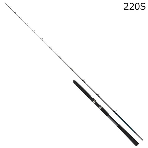 在庫状況：お取り寄せ/※竿のアクションによって異なるカラーバリエーションになります。Sアクションがグリーン、Mアクションがオレンジ、Hアクションがレッドになります。◆ハイパワー2ピース船竿。◆グラス100％の粘強ブランクス。◆視認性の良いホ...