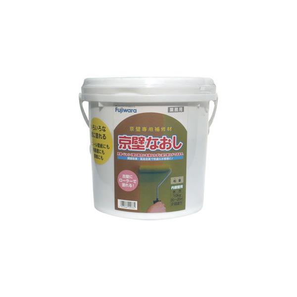 在庫状況：お取り寄せ/7日〜10日で出荷/※アクドメールの下塗りが必要です。◆京壁専用補修材◆京壁・じゅらく壁の風合いを損なわずに塗り替えができます。◆古壁にローラーで塗れる！/[209555フジワラカガク]