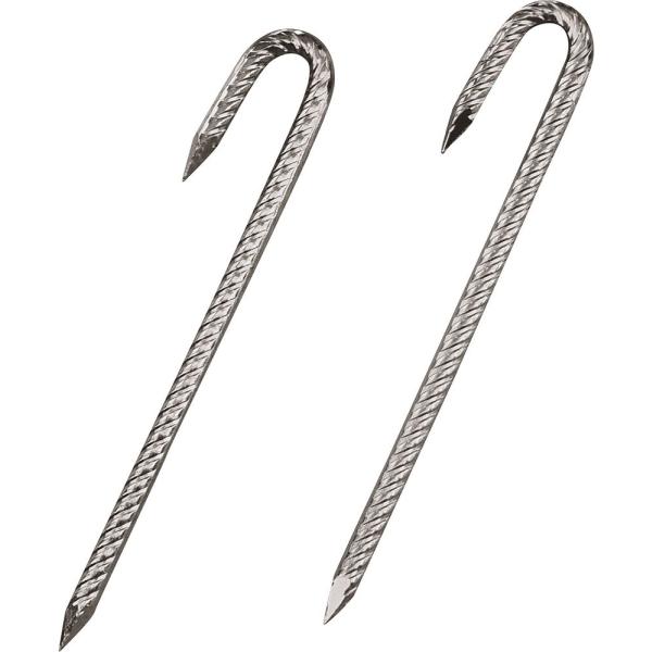 在庫状況：お取り寄せ/◆太くて丈夫な7mmタイプクイです。◆クイにウェーブ形状が施されており、打ち込みやすいクイです。◆硬いグラウンドでもご利用いただけます。/[KNYK3511]