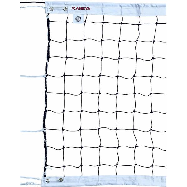 在庫状況：お取り寄せ/◆耐久性に優れた60本クラスのネットを使用していながらバレーネットです。/[KNYK5003]