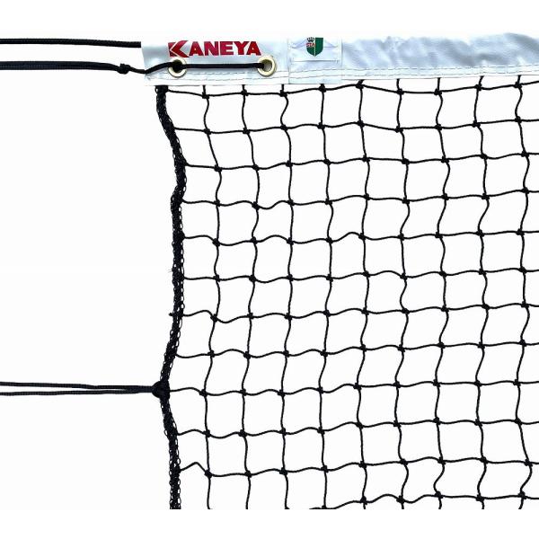 在庫状況：お取り寄せ/◆お求めやすく耐久性や安全面にも優れたスーパー繊維製上部コードを使用したソフトテニスネットです。◆部活や施設品に最適です。/[KNYK1192Z]