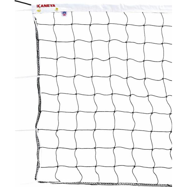 在庫状況：お取り寄せ/◆耐久性に優れ扱いやすいイザナス上部ケーブルを採用した最も男子9人制バレーネットです。◆日本バレーボール協会検定品です。/[KNYK5137]