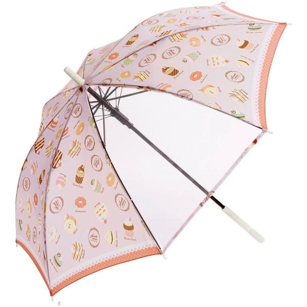 在庫状況：お取り寄せ/5日〜7日で出荷/◆ロマンティックな柄で雨の日も楽しく!キッズ(ガールズ)用のジャンプ傘。親骨55cmタイプ。◆ワンタッチで開くタイプなのでスムーズに開閉が可能。◆傘生地をまとめるバンドはマッジクテープ式なので、お子様...