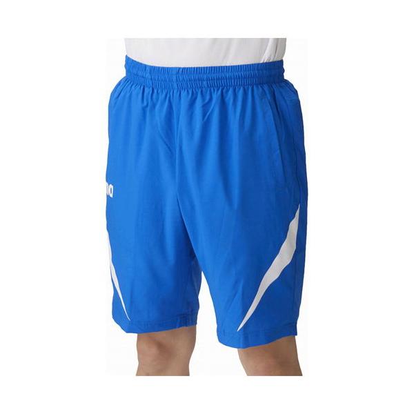 在庫状況：お取り寄せ/3日〜8日で出荷/◆チーム用の布帛ハーフパンツです。◆ノーマルシルエットですっきり見えるパターンを採用しています。◆スイマーが濡れた身体に着用することを想定し、裏メッシュ仕様になっています。/[ASS4HPU009BU...