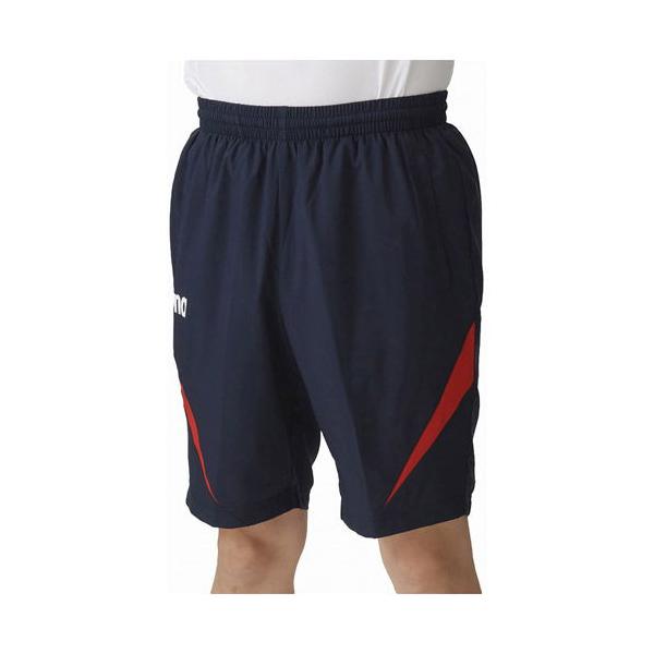 在庫状況：お取り寄せ/3日〜8日で出荷/◆チーム用の布帛ハーフパンツです。◆ノーマルシルエットですっきり見えるパターンを採用しています。◆スイマーが濡れた身体に着用することを想定し、裏メッシュ仕様になっています。/[DSASS4HPU009...