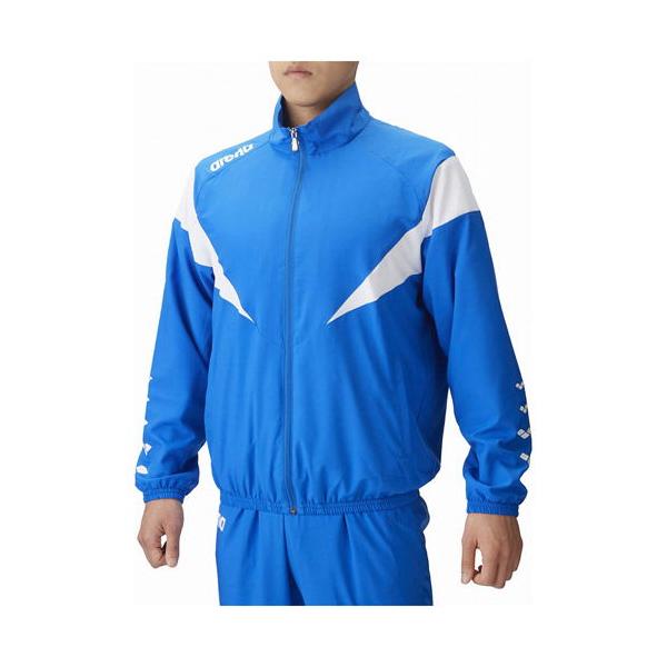 在庫状況：お取り寄せ/3日〜8日で出荷/◆チーム用の布帛ジャケットです。◆ノーマルシルエットでゆったり見えるパターンを採用しています。◆スイマーが濡れた身体に着用することを想定し、裏メッシュ仕様になっています。/[DSASS4JKU007B...