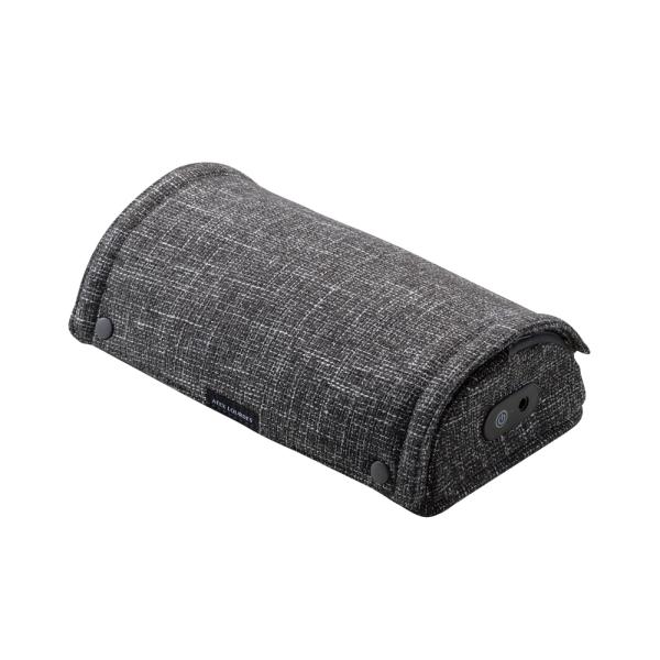 在庫状況：在庫あり/2023年09月 発売/◆足裏にフィットするラウンド型が心地よい刺激を生みだします◆もみ速度にもこだわった(プロもみ)を搭載◆マッサージ×ストレッチで背中や腰のコリまでもみほぐす/[AXHP324BK]