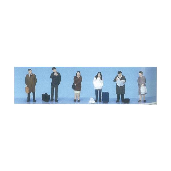 在庫状況：お取り寄せ/3日〜6日で出荷/2009年02月 発売/カトーのHOゲージ用人形です。新聞を読んでいる人など、駅やバス停、街角で立っている人に好適です。