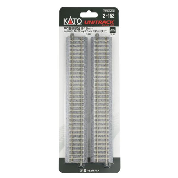 在庫状況：お取り寄せ/3日〜6日で出荷/2013年11月 発売/HOユニトラック PC直線線路246mm(4本入)です。