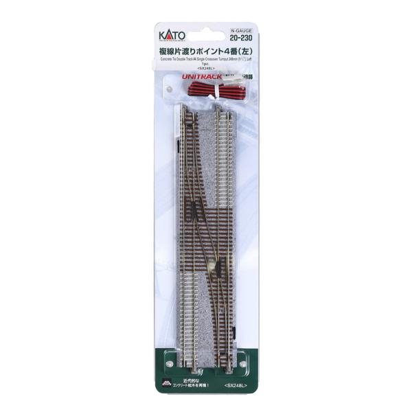在庫状況：在庫あり/2014年11月 発売/ユニトラック 複線片渡りポイント4番(左)です。