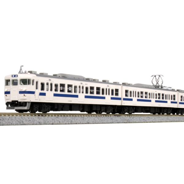在庫状況：在庫あり/◆/2019年10月 発売/※画像は実車イメージです。プロトタイプとは異なる場合がございます。カトーの完成品Nゲージ車両、415系(常磐線・新色) 7両基本セットです。