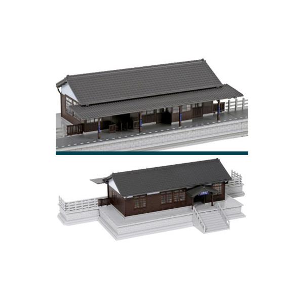 在庫状況：お取り寄せ/2020年10月 発売/※画像はイメージです。実際の商品とは異なる場合がございます。カトーのローカル線の小形駅舎です。