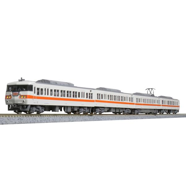 在庫状況：お取り寄せ/◆2022年01月 発売/※画像はイメージです。実際の商品とは異なる場合がございます。カトーの完成品Nゲージ車両、117系 JR東海色 4両セットBです。