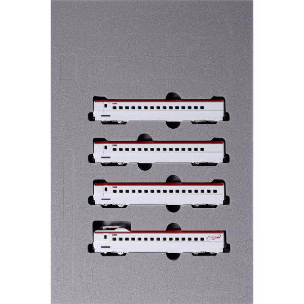 在庫状況：在庫僅少/2025年02月 発売/※画像はイメージです。実際の商品とは異なる場合がございます。カトーのNゲージ車両 完成品、E6系新幹線(こまち) 増結セット(4両)です。