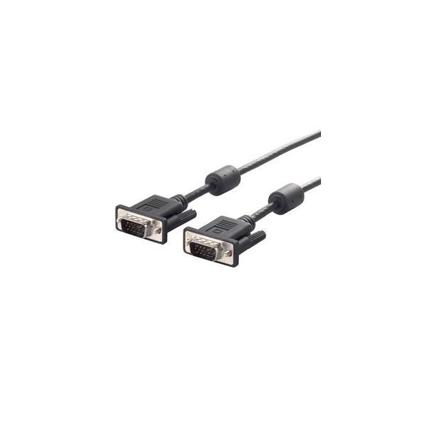 在庫状況：お取り寄せ/お届け：1〜2週間/2011年07月 発売/◆パソコンと液晶ディスプレイをつなぐ、直径約4.5mmの極細VGA用ディスプレイケーブル(D-Sub to D-Sub)/[BSDCV100BK]