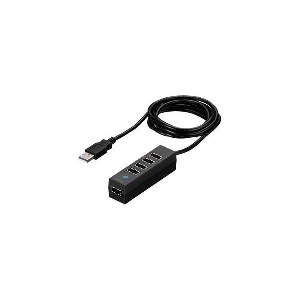 在庫状況：お取り寄せ/2015年06月 発売/◆コネクターの向きを気にせず挿せる(どっちもUSBポート)搭載の“どっちもUSBハブ”。Windows＆Mac両対応、PlayStation3/4対応/[BSH5UD20BK]