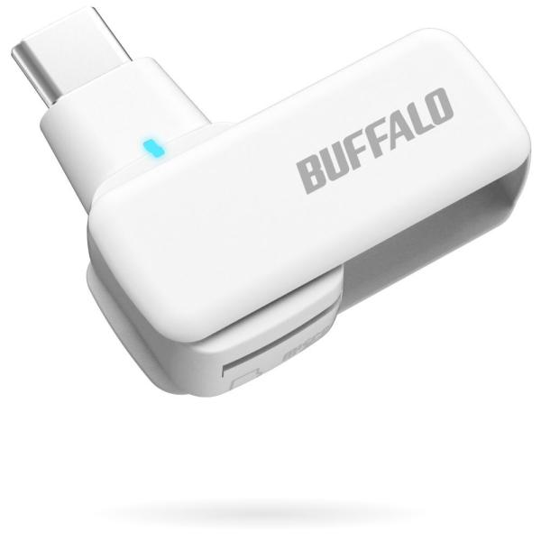 在庫状況：在庫あり/◆/2025年10月 発売/◆USB Type-Cコネクタ搭載の直挿しスティックタイプ◆スマホの写真・ビデオをかんたんバックアップ◆コネクター部分に肉厚のあるケースにも干渉しない設計/[BSCRM100U3CWH]