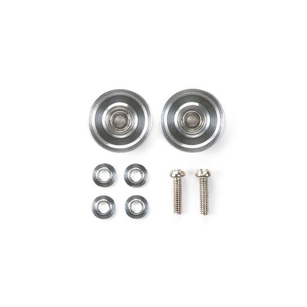 在庫状況：在庫あり/2018年10月 発売/※画像はイメージです。実際の商品とは異なる場合がございます。タミヤ ミニ四駆グレードアップパーツ No.437 13mmオールアルミベアリングローラーです。