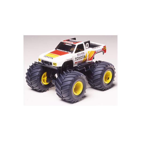 在庫状況：お取り寄せ/3日〜6日で出荷/※画像はイメージです。実際の商品とは異なる場合がございます。タミヤ　1/32 ワイルドミニ四駆シリーズ No.9 トヨタ ハイラックス モンスターレーサー Jr.です。