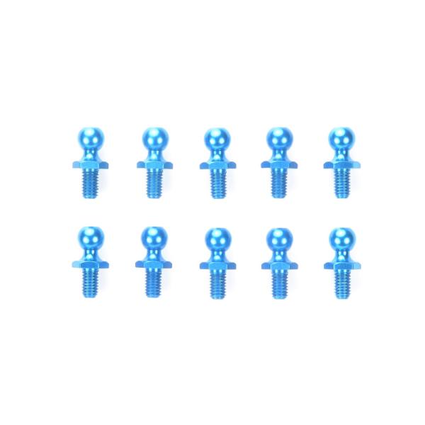 在庫状況：在庫僅少/※画像はイメージです。実際の商品とは異なる場合がございます。タミヤ　OP.642 5mmアルミピロボール (ブルー・10個)です。