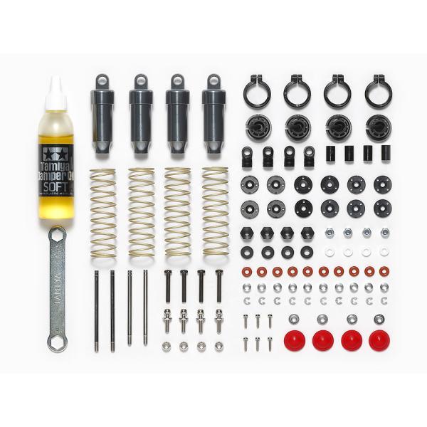 在庫状況：在庫僅少/2026年02月 発売/※画像はイメージです。実際の商品とは異なる場合がございます。タミヤ トップフォース(2017)ハイキャパシティダンパー(4本セット) RC特別企画です。