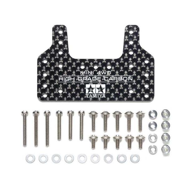 在庫状況：在庫あり/2026年03月 発売/※画像はイメージです。実際の商品とは異なる場合がございます。タミヤ ミニ四駆グレードアップパーツ No.550 HG カーボンブレーキステー (1.5mm)です。