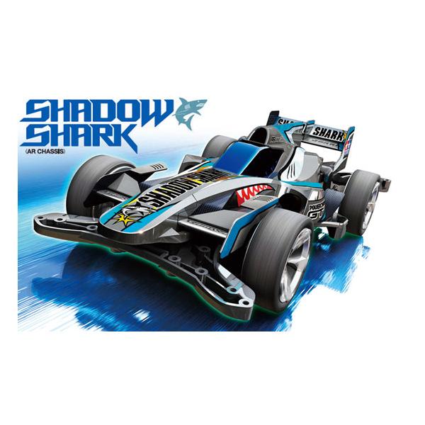 在庫状況：お取り寄せ/2013年10月 発売/※画像はイメージです。実際の商品とは異なる場合がございます。タミヤ 1/32 ミニ四駆REV シャドウシャーク(ARシャーシ)です。