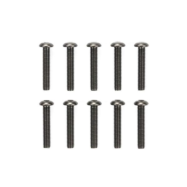 在庫状況：在庫僅少/2019年08月 発売/※画像はイメージです。実際の商品とは異なる場合がございます。タミヤ SP.1632 3×16mmスチール六角丸ビス(10本)です。