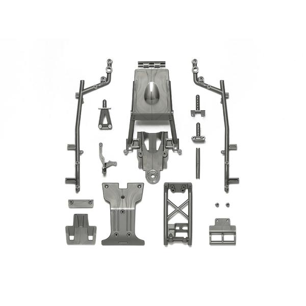 在庫状況：在庫僅少/2025年03月 発売/※画像はイメージです。実際の商品とは異なる場合がございます。タミヤ SP.1757 DT-04 Fパーツ (フレーム)です。