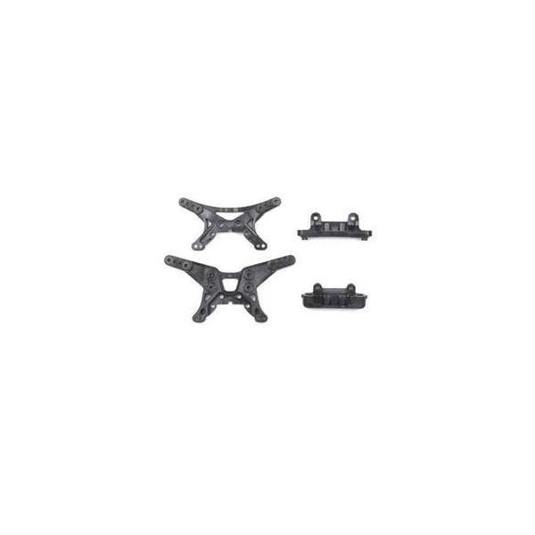 在庫状況：在庫僅少/DB01シャーシ用オプションパーツ OP.1036 DB01 カーボン強化M部品(ダンパーステー)です。