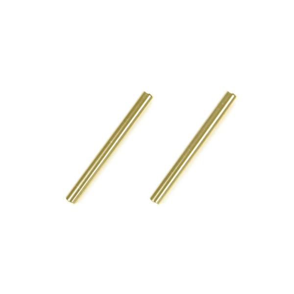 在庫状況：在庫僅少/2012年06月 発売/タミヤ OP.1387 2.6x27mm チタンコートサスシャフト 2本(DB01・DB02)です。