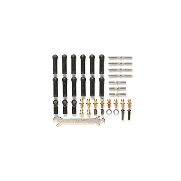 在庫状況：在庫僅少/2013年09月 発売/※画像はイメージです。実際の商品とは異なる場合がございます。タミヤ ラジコン用パーツ OP.1539 TT-02B ターンバックルオールセットです。