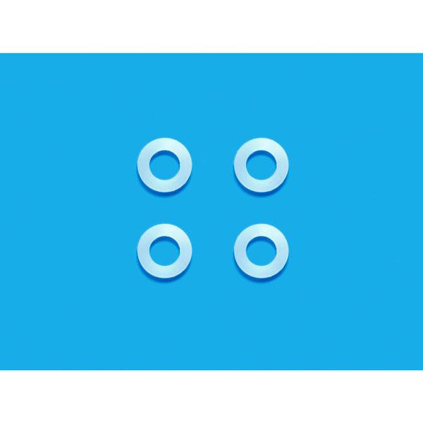在庫状況：お取り寄せ/3日〜6日で出荷/2019年03月 発売/※画像はイメージです。実際の商品とは異なる場合がございます。タミヤ OP.1855 φ5.5x0.5mm POMスペーサー(4個)です。