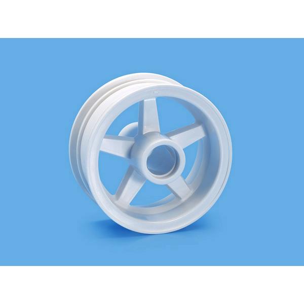 在庫状況：お取り寄せ/3日〜6日で出荷/2019年09月 発売/※画像はイメージです。実際の商品とは異なる場合がございます。タミヤ OP.1912 T3-01 デュアルライダー フロントホイール (ホワイト)です。