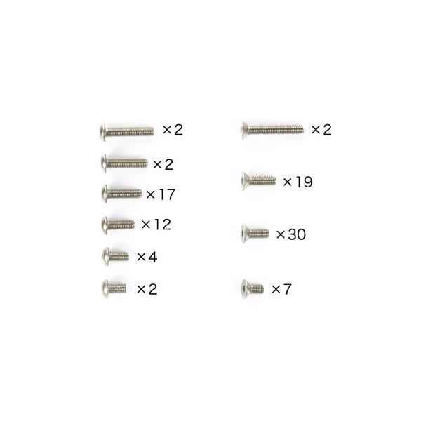 在庫状況：お取り寄せ/2011年07月 発売/※画像はイメージです。実際の商品とは異なる場合がございます。軽量化と強度アップに欠かせないチタンビスセットです。