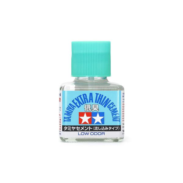 在庫状況：在庫あり/2025年10月 発売/※画像はイメージです。実際の商品とは異なる場合がございます。タミヤ タミヤセメント (流し込みタイプ) 低臭【87236】です。