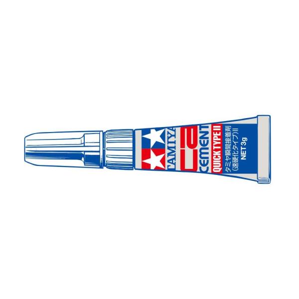 在庫状況：在庫あり/2025年12月 発売/※画像はイメージです。実際の商品とは異なる場合がございます。タミヤ 接着剤 No.237 タミヤ瞬間接着剤 (速硬化タイプ) IIです。