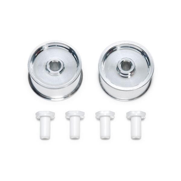 在庫状況：在庫僅少/2024年06月 発売/※画像はイメージです。実際の商品とは異なる場合がございます。タミヤ HG ローハイト用ヘビーアルミホイールII(リバーシブル2本)【ミニ四駆特別企画】 です。