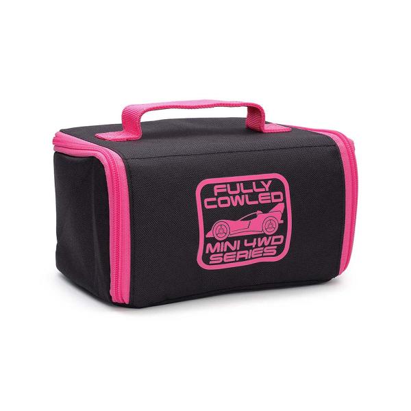 在庫状況：在庫僅少/2024年10月 発売/※画像はイメージです。実際の商品とは異なる場合がございます。タミヤ フルカウルミニ四駆 コンパクトバッグ (ブラック)【ミニ四駆特別企画】です。