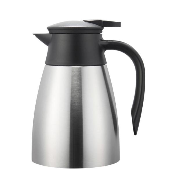 在庫状況：お取り寄せ/◆魔法びん構造だから高い保温・保冷力、結露もせず軽量◆片手で注げるワンタッチレバー式◆底部にはゴムを使用し滑りにくい構造◆容量：1.1L/[F4814タフコ]