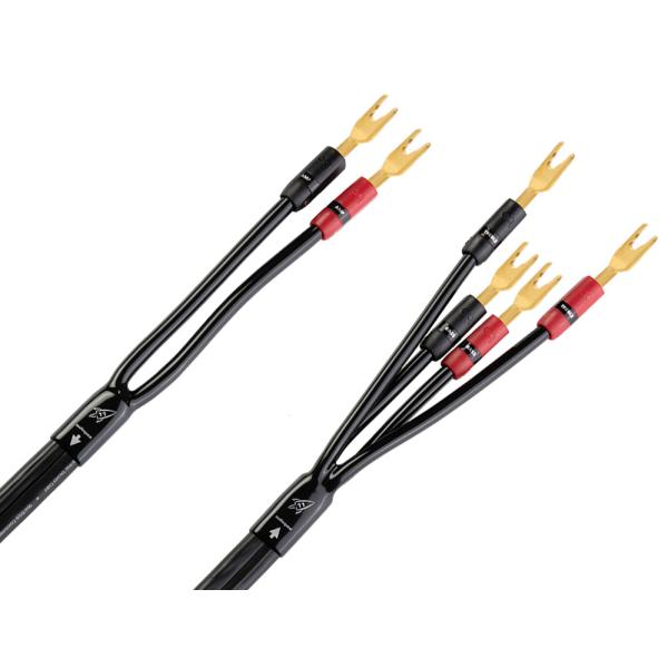 在庫状況：お取り寄せ/2022年08月 発売/◆audioquest社製スピーカーケーブル(Rocket)シリーズのエントリーモデル◆LGC(ロング・グレイン・カッパー)半単線導体を採用した4本構造を採用◆両端Yラグ・シングルバイワイヤ仕様...