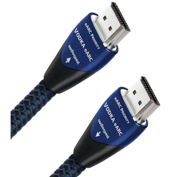 在庫状況：お取り寄せ/2025年06月 発売/◆TVの音を高音質で楽しむためのケーブル、それがVodka 48 eARC Priority◆VODサービスが普及した事でeARC/ARCの品質を求める声へのaudioquestからの回答がこの...