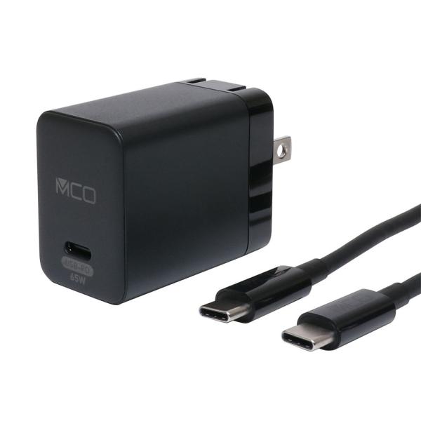 在庫状況：在庫僅少/2023年10月 発売/◆GaN採用で小型軽量化したUSB PD対応のUSB-ACアダプタ◆発熱感知センサー内蔵 USB Type C - USB Type Cケーブル付属/[IPACS03BK]