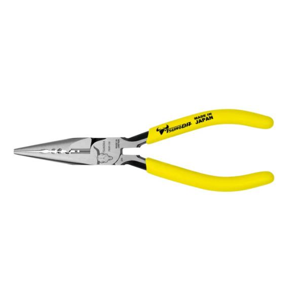 在庫状況：お取り寄せ/お届け：約1週間/※能力以上の対象物を切断しないでください。◆視認性の高いイエローのグリップにツノダロゴマークをワンポイントであしらったオリジンモデル。◆昔ながらの使い心地にワンランク上の機能性。◆電気工事の現場で活躍...